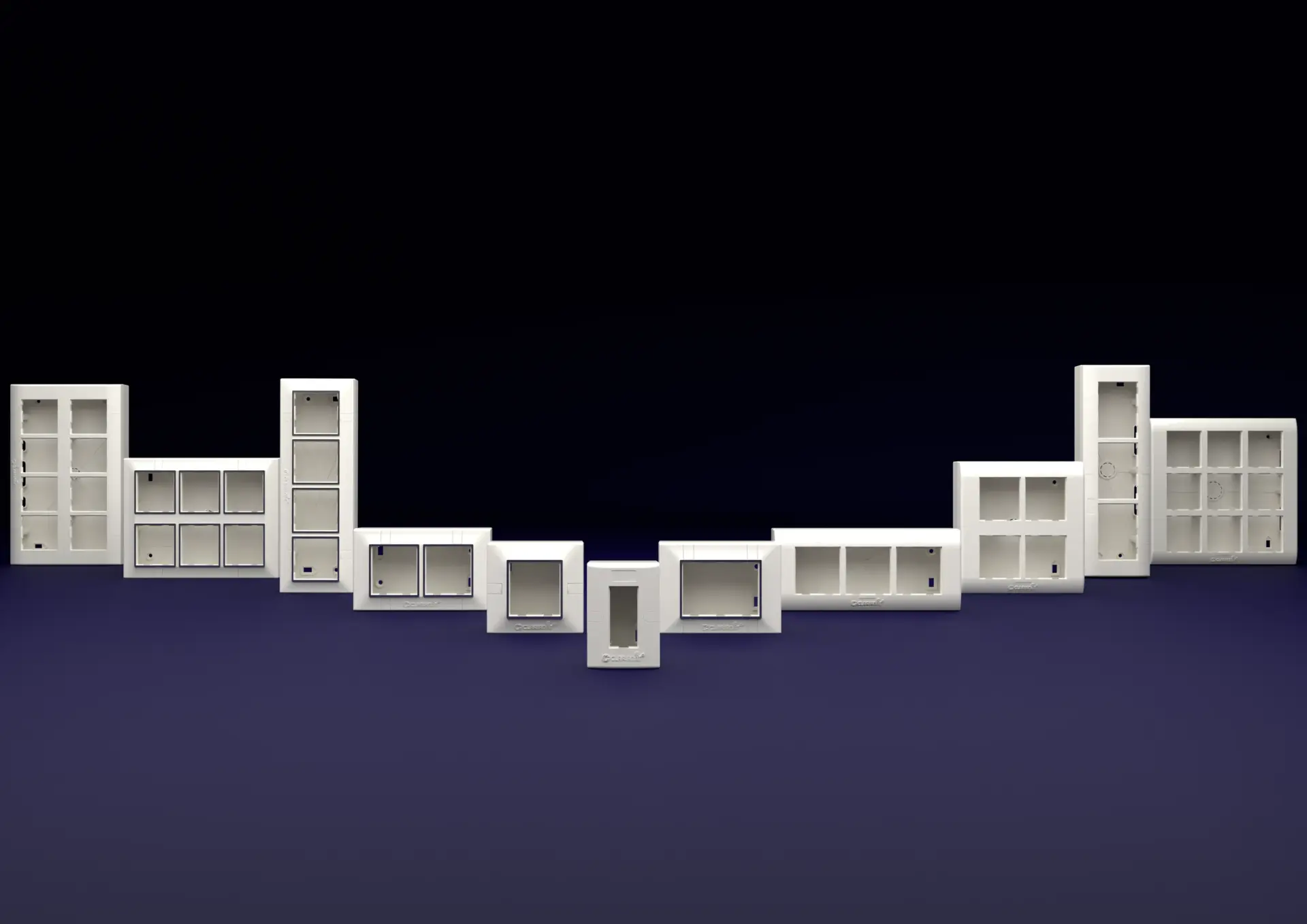 Electrical Gang Box - PVC Modular Box - PVC Gang Box - Clariannt ...