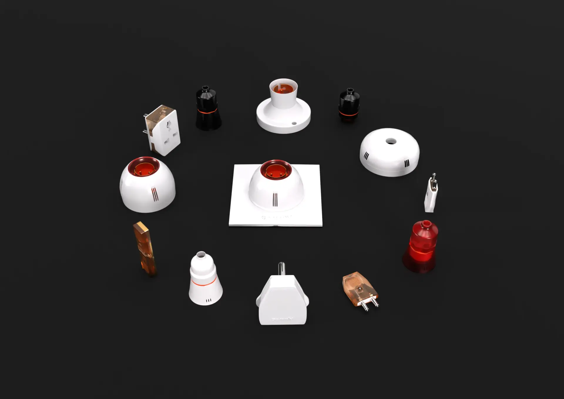 Holders, Pendants, Pin Top & Plugs Manufacturers - Clariannt Electricals