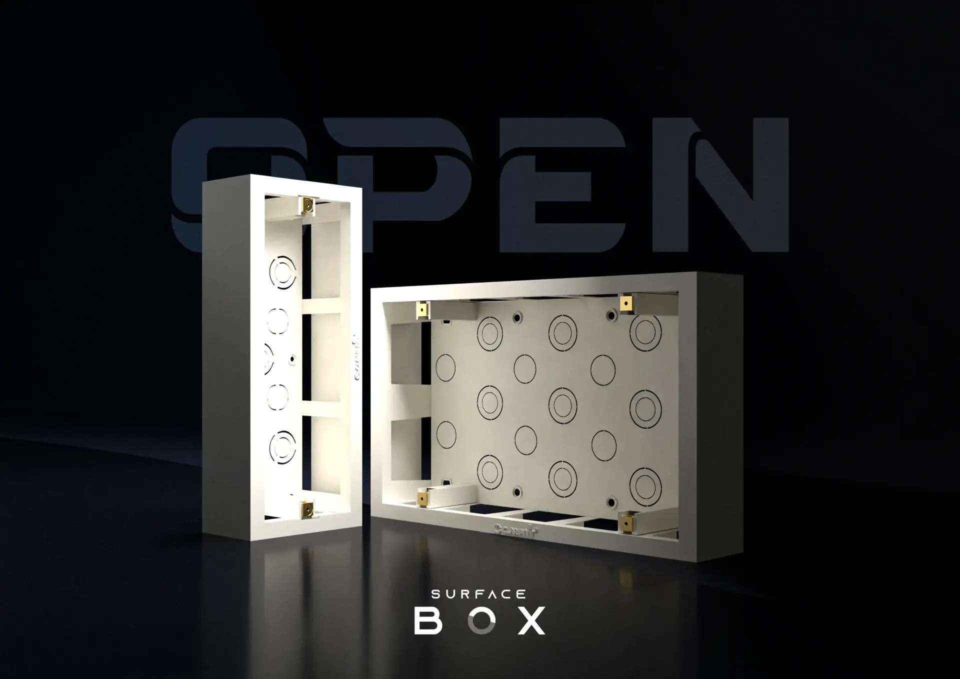 PVC Surface Box Electrical, 12 Model Surface Box - Clariannt - Manufacturer